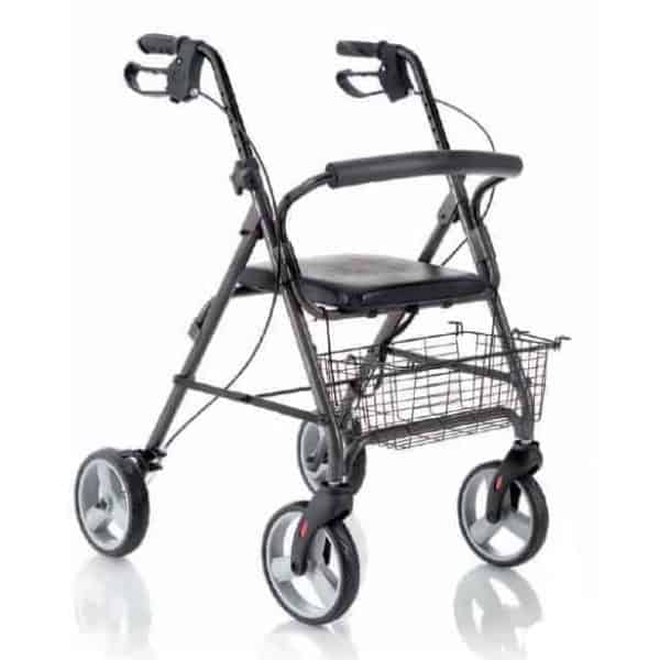 Περιπατητήρας Τροχήλατος Αλουμινίου Rollator Moretti Atlante